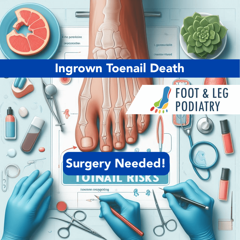 Ingrown Toenail Surgery Could Save Your Life! | Foot & Leg Podiatry
