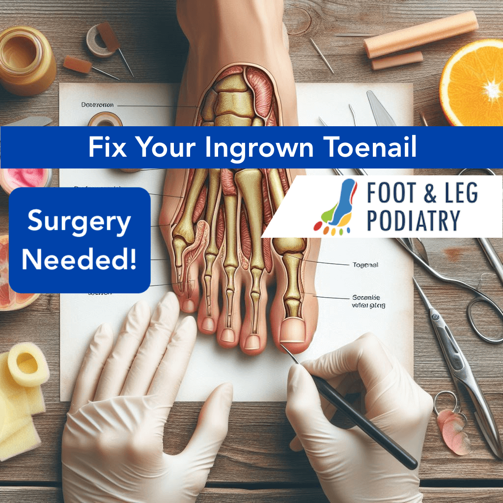 Perth: Fix Your Ingrown Toenail with Surgery - Today!